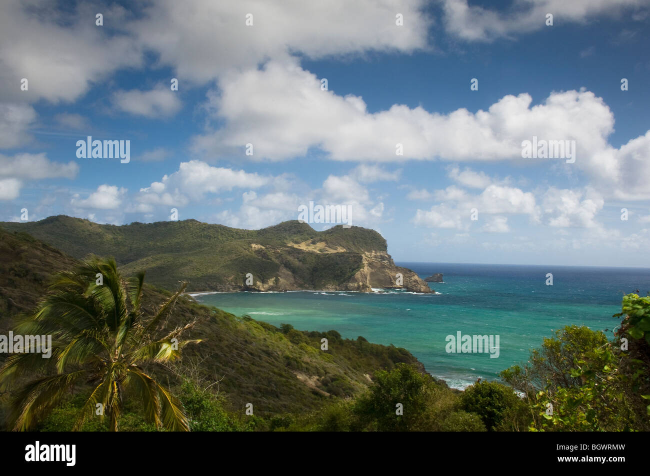 Dennery Bay on the East Coast of St Lucia Stock Photo - Alamy