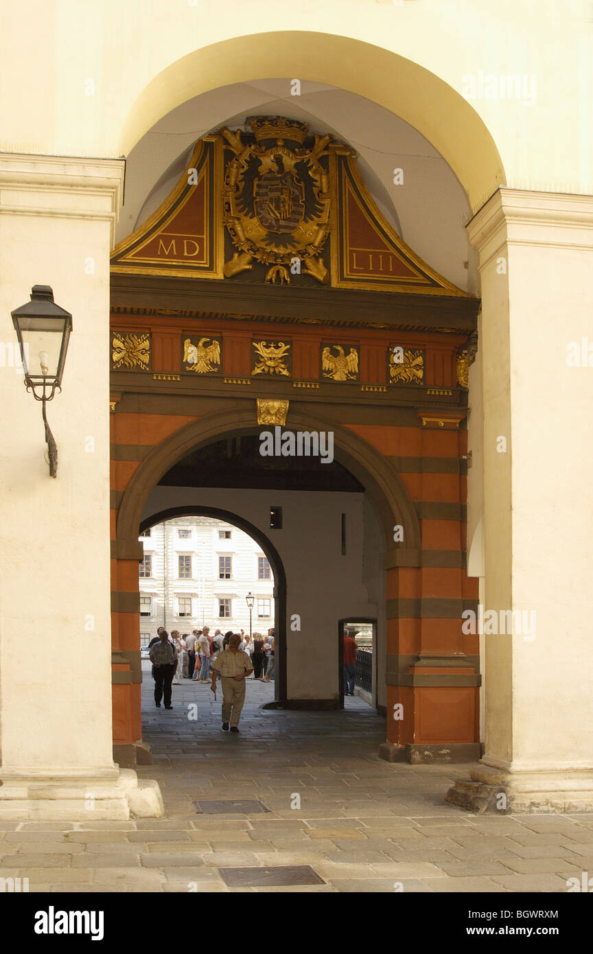 Swiss gate vienna hofburg hi-res stock photography and images - Alamy