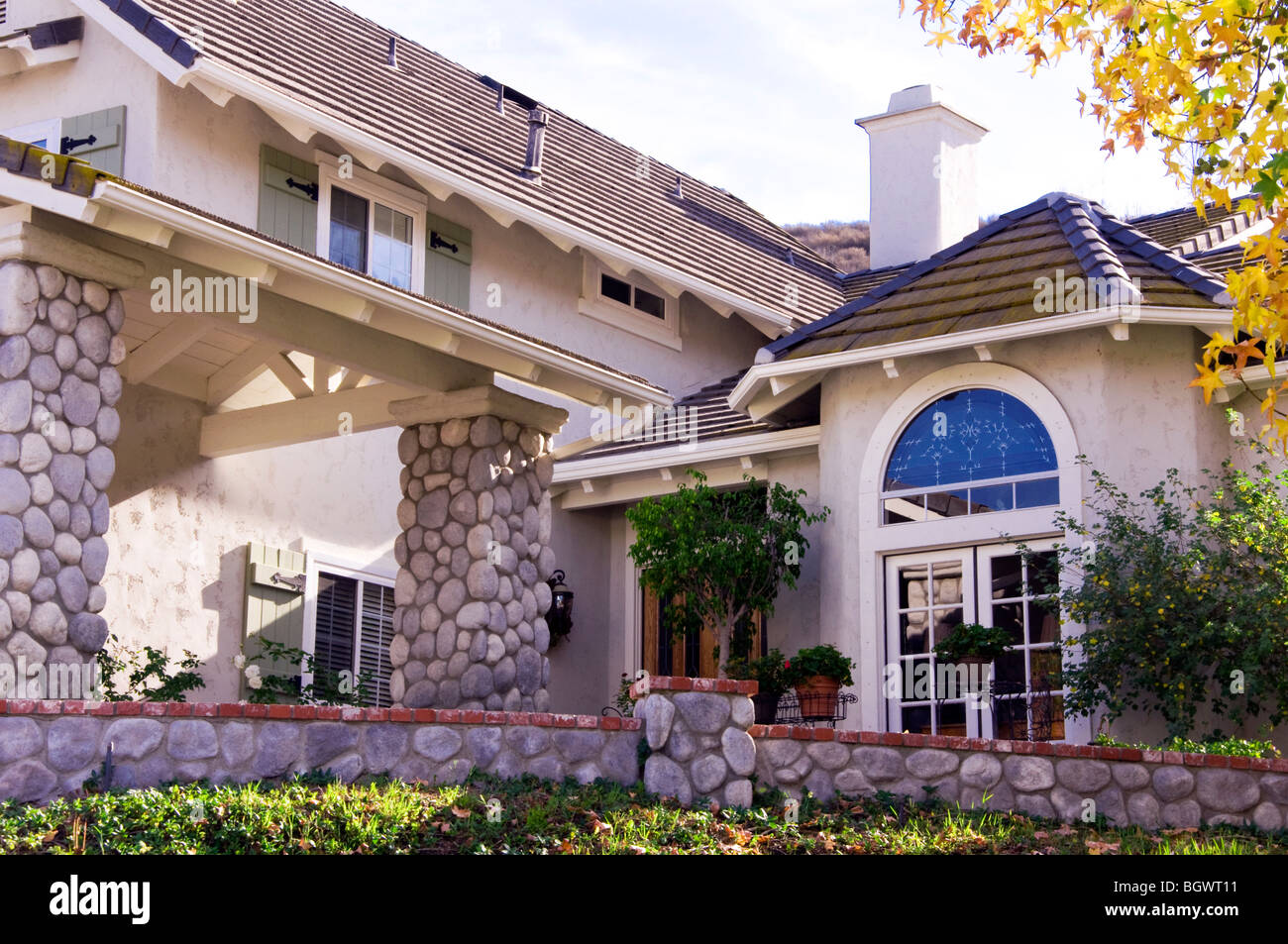 Luxury Home, California, USA Stock Photo - Alamy