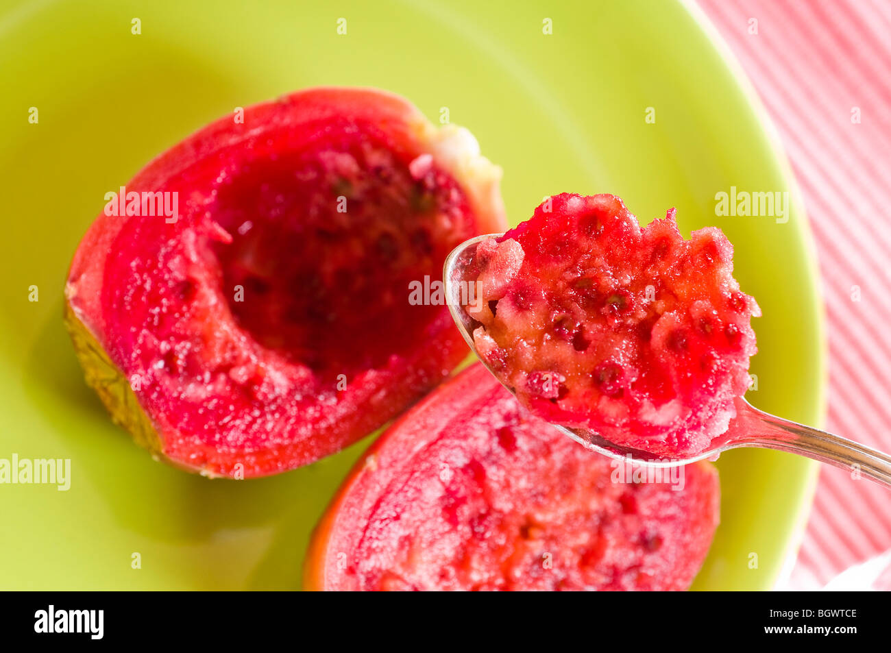 Red cactus pears hi-res stock photography and images - Alamy