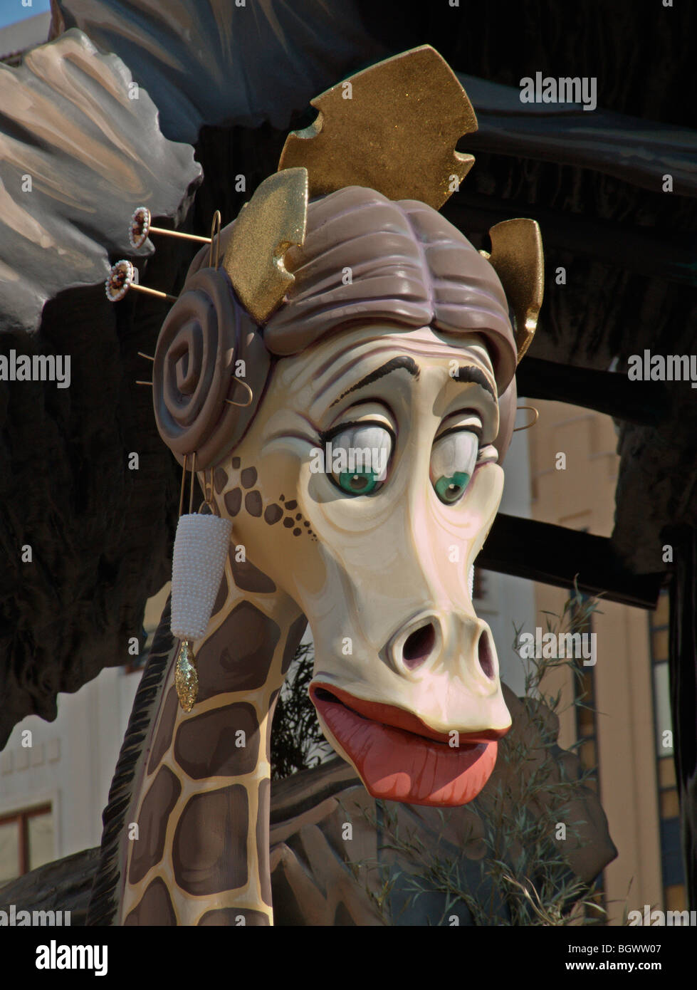 "Ninots". Sculptures to be burned in "Les Falles" (in Valencian) aka ...