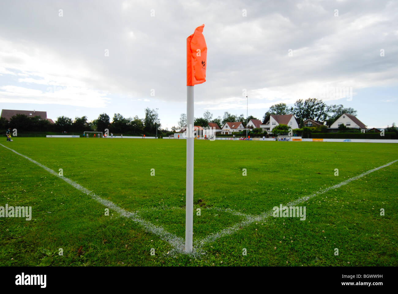 Corner flag photos hi-res stock photography and images - Alamy