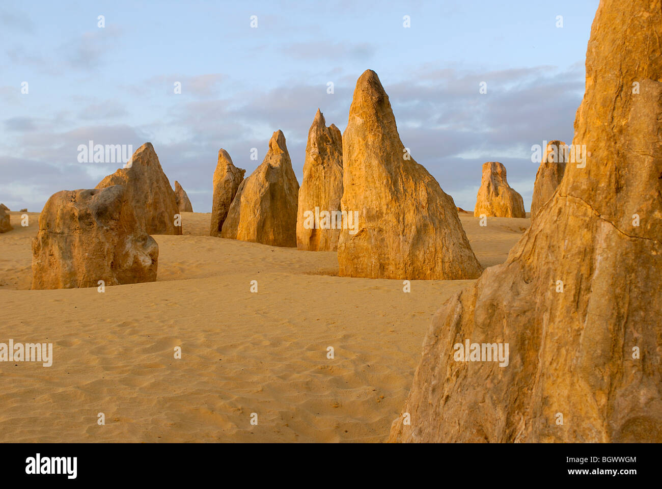 The Pinnacles in Western Australia Stock Photo - Alamy