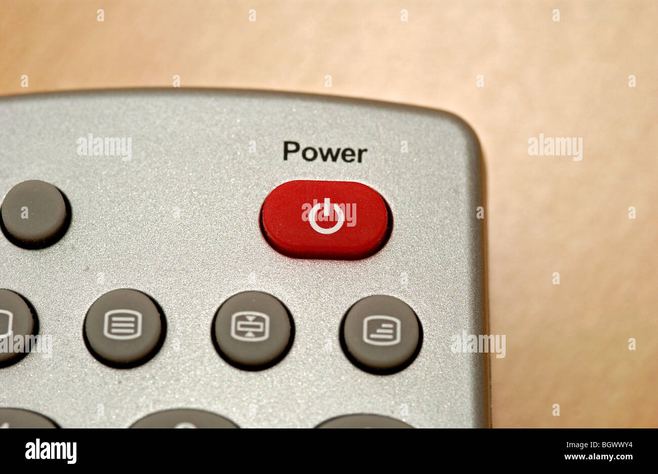 Remote controls for television set hi-res stock photography and images ...