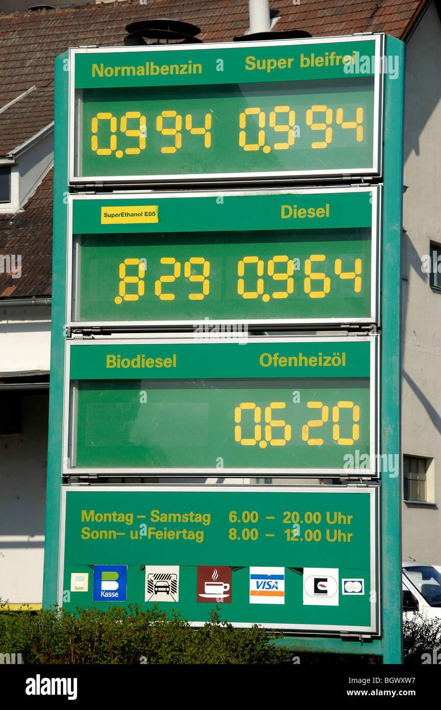 Super national petrol hi-res stock photography and images - Alamy