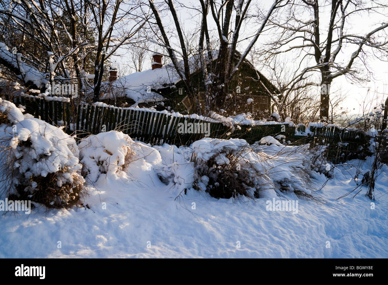 Russian village house hi-res stock photography and images - Alamy
