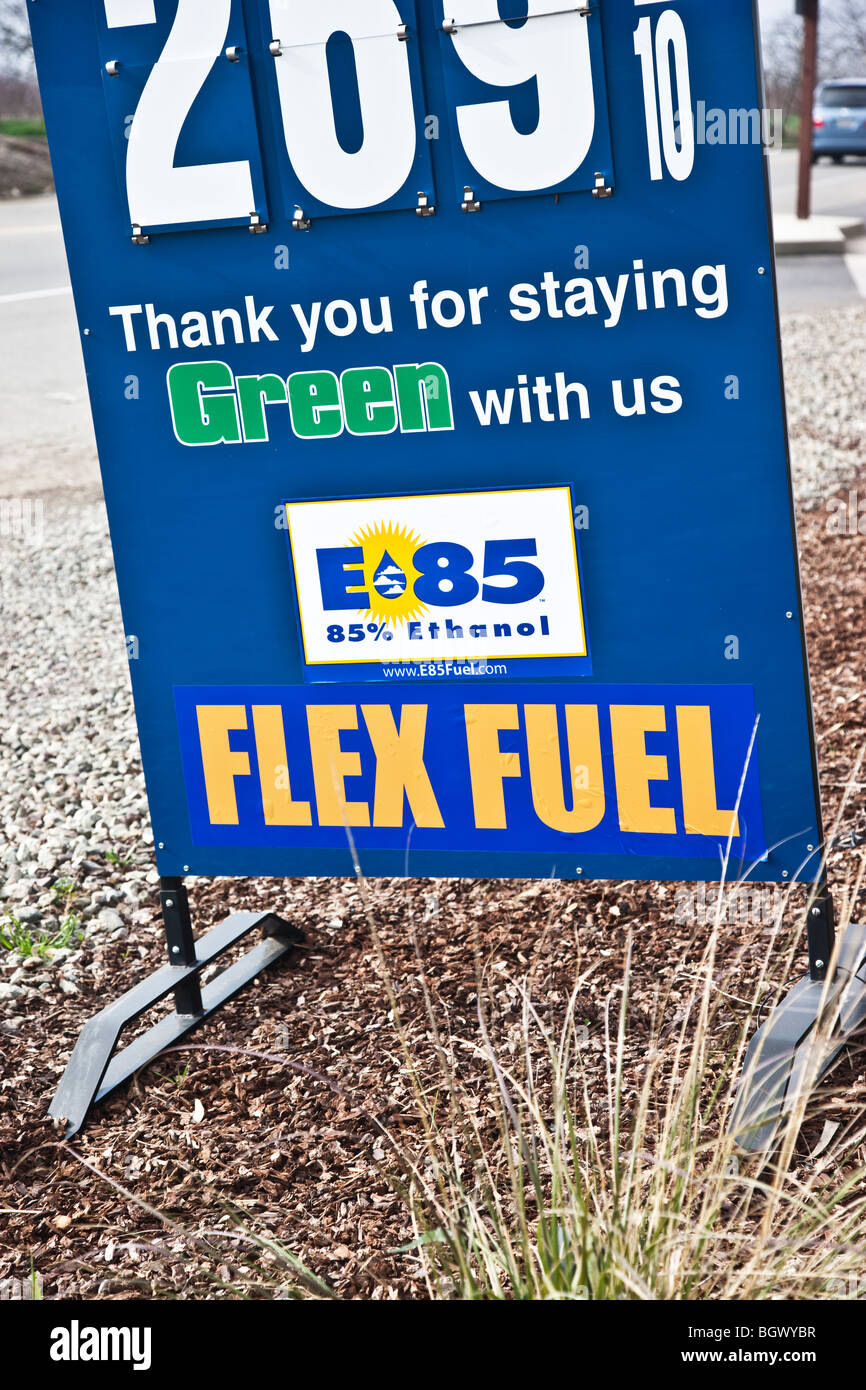 Flex fuel gas station hi-res stock photography and images - Alamy