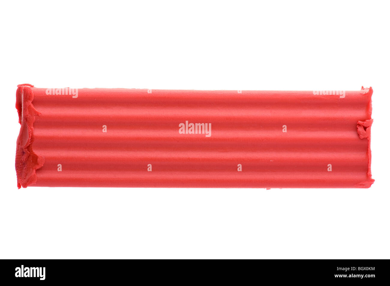 object on white - education tool plasticine Stock Photo - Alamy