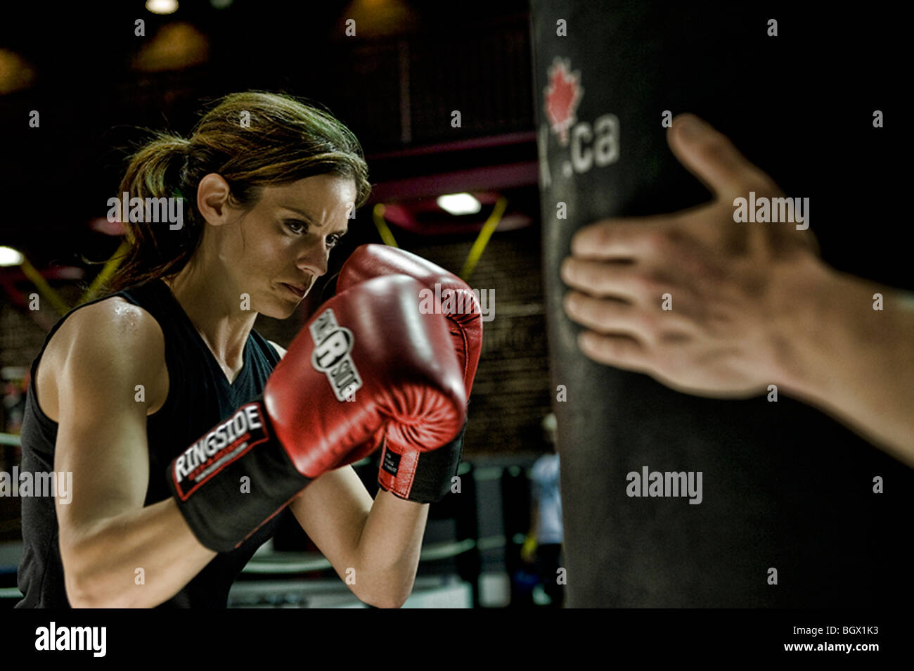 Female boxer action hi-res stock photography and images - Alamy