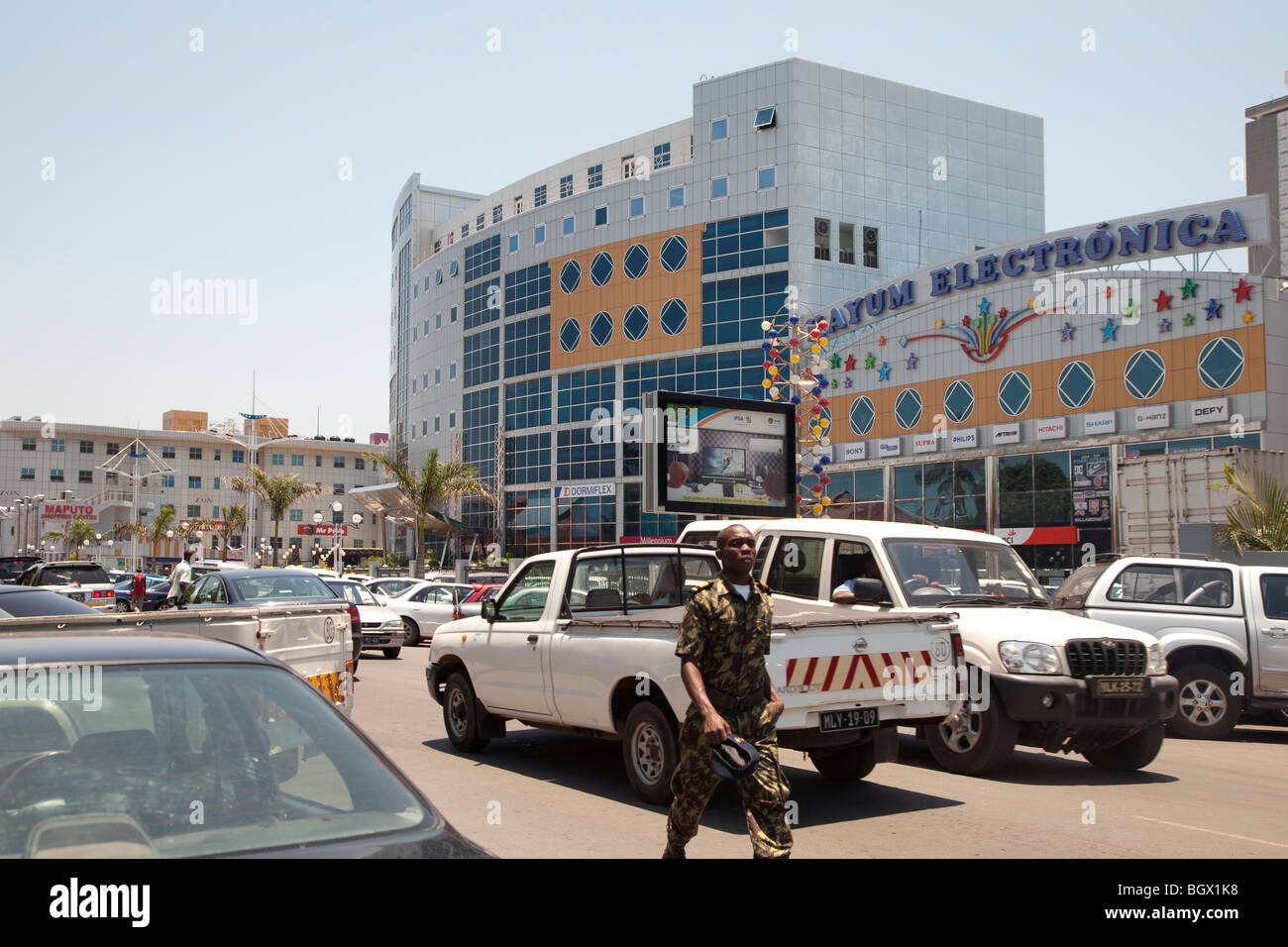 Maputo Shopping Mall Stock Photo - Alamy