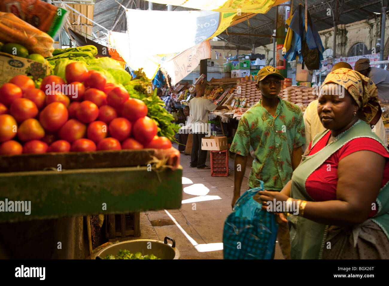 The Mercado Central in the Baixa district, Maputo, Mozambique Stock ...