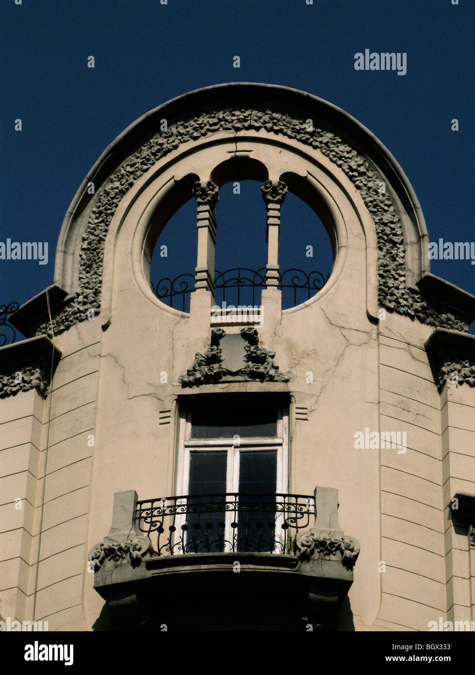 Casa Chapa. Early 20th century architecture. Valencia. Spain Stock ...