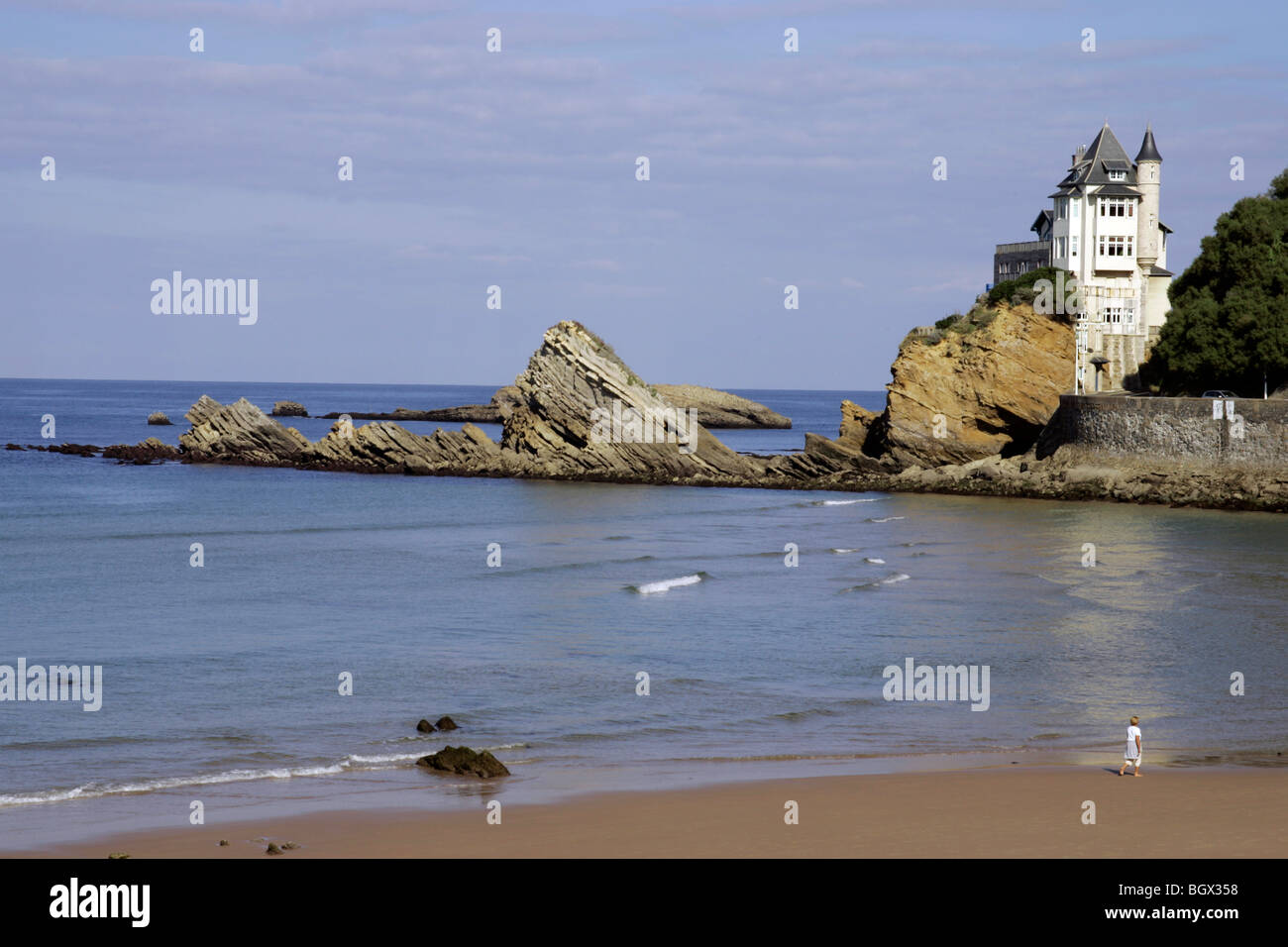 Biarritz beach france hi-res stock photography and images - Alamy