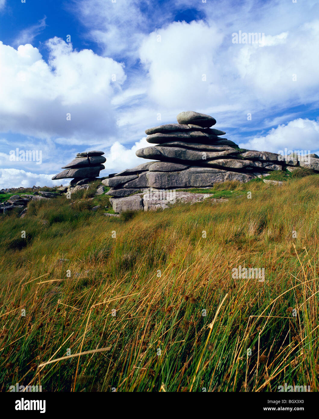 The Cheesewring on Stowe's Hill on Bodmin Moor near Minions, Cornwall ...