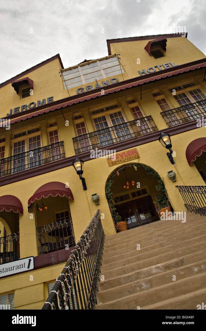 The Asylum Restaurant in Jerome, Arizona Stock Photo - Alamy