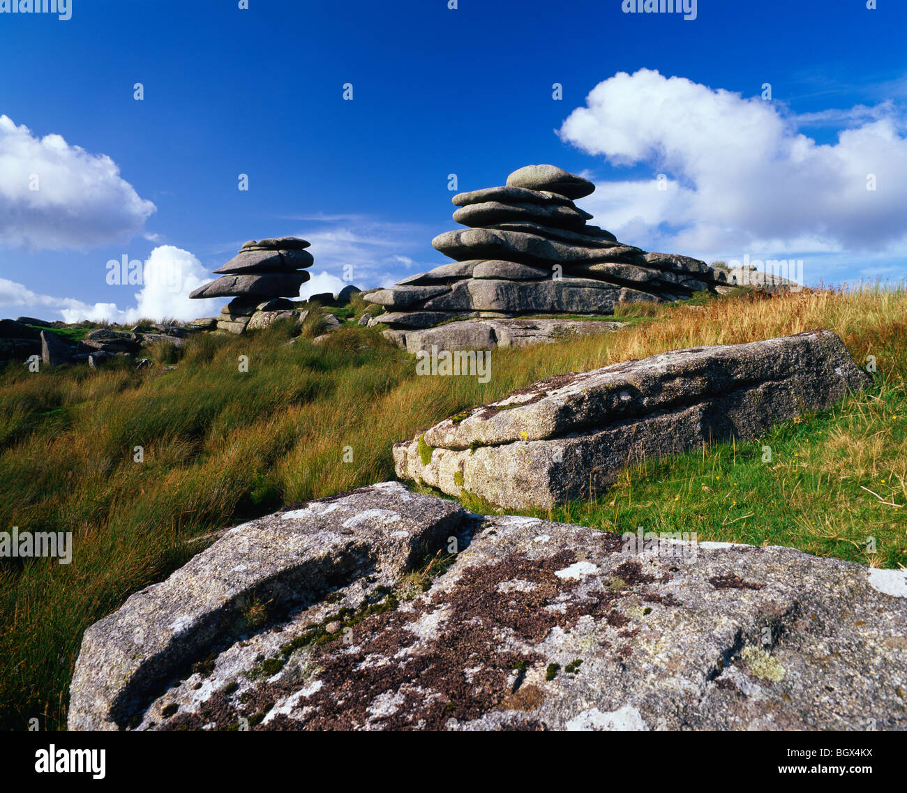 The Cheesewring on Stowe's Hill on Bodmin Moor near Minions, Cornwall ...