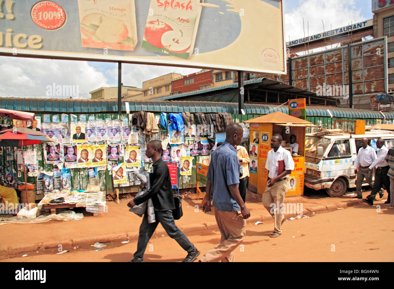 Kampala street hi-res stock photography and images - Alamy