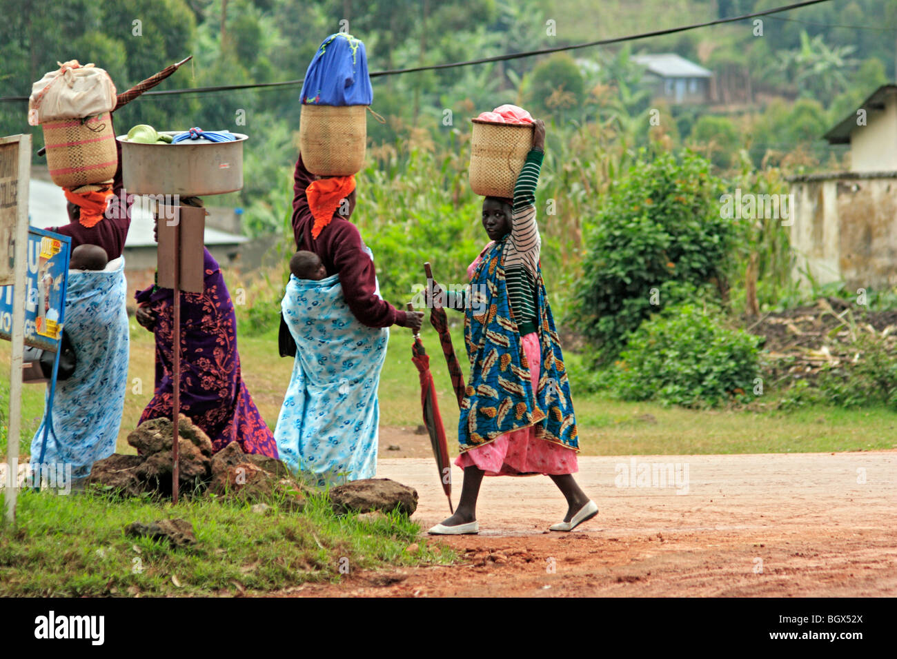 Town of Kisoro, Uganda, East Africa Stock Photo - Alamy