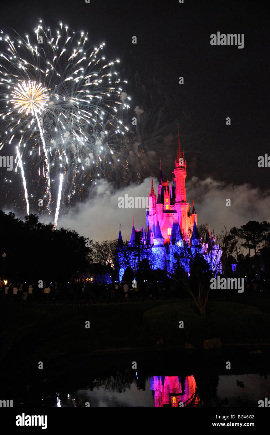 Disney Firework Show High Resolution Stock Photography and Images - Alamy