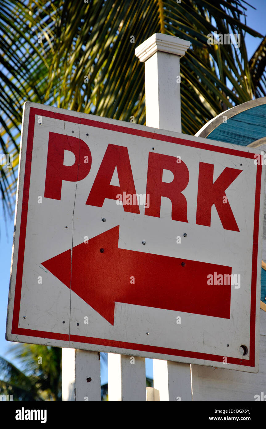 Parking sign park car hi-res stock photography and images - Alamy