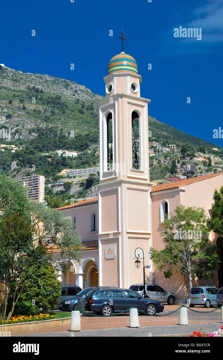 Saint Nicholas Church in Monaco Stock Photo - Alamy