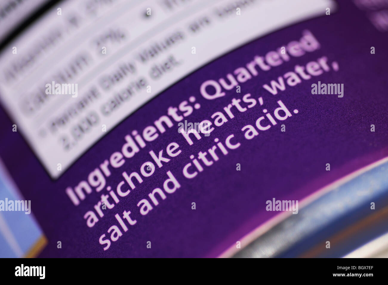 Citric acid label hi-res stock photography and images - Alamy