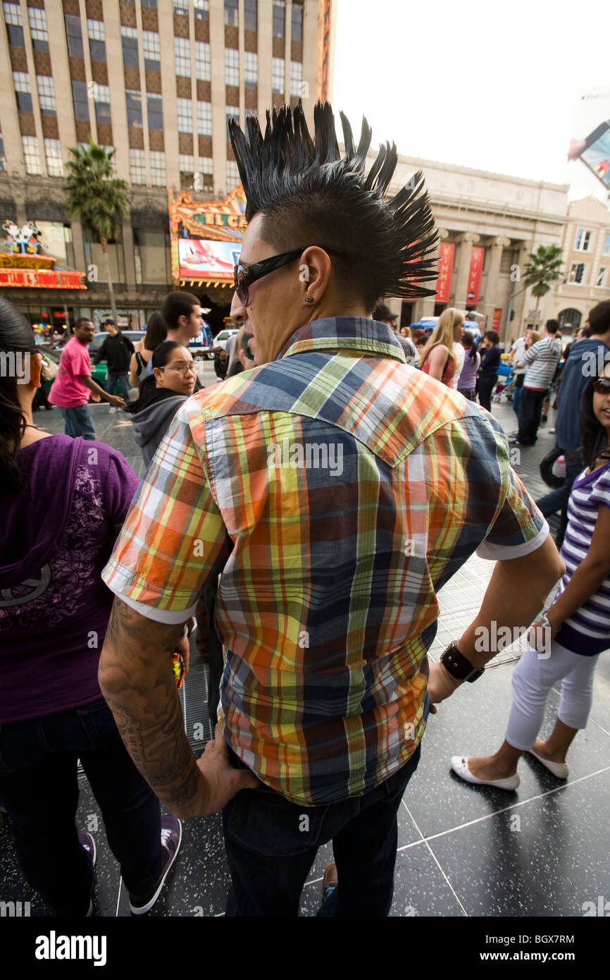 Man with a mohawk hi-res stock photography and images - Alamy