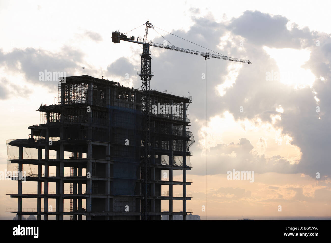 High rise building construction - jakarta,indonesia Stock Photo - Alamy