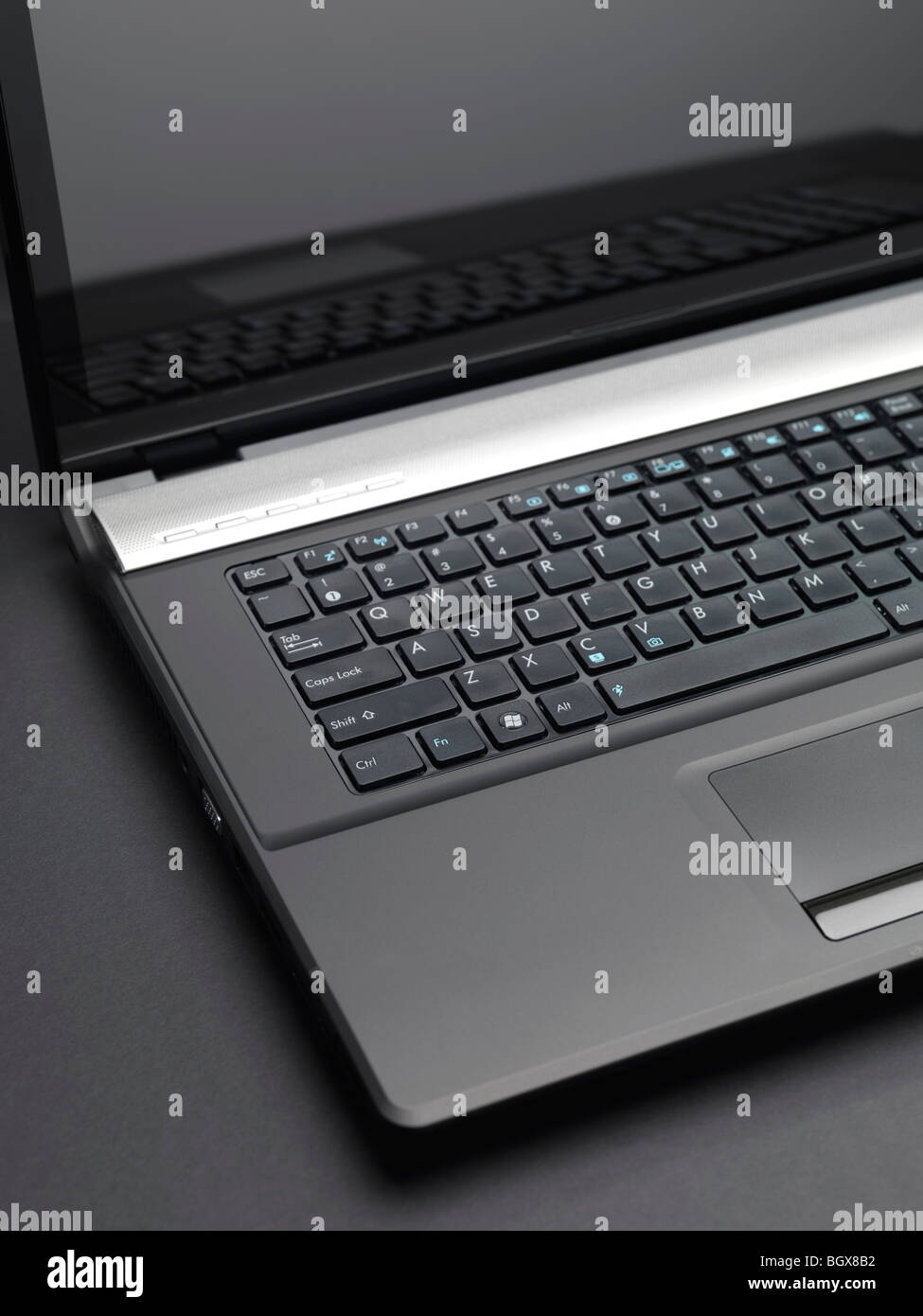 Computer black background dark gray grey hi-res stock photography and ...