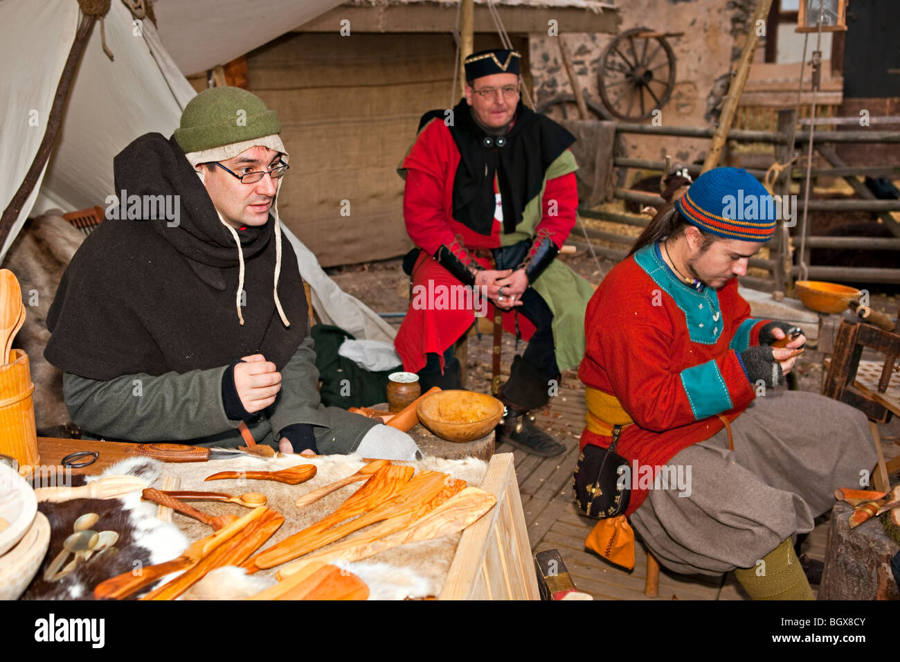 Medieval crafts hi-res stock photography and images - Alamy