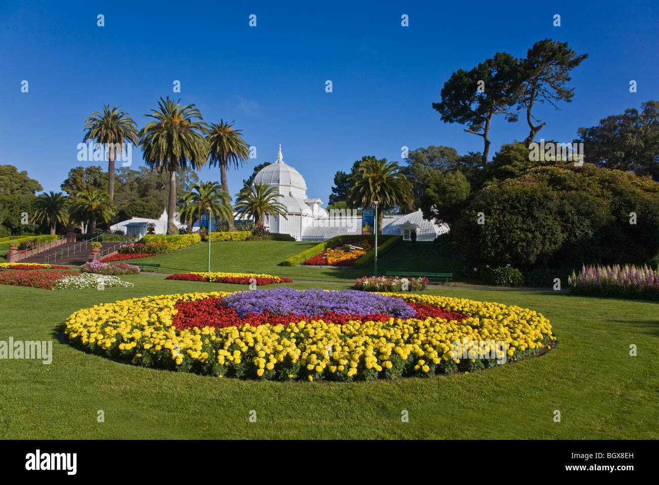 The CONSERVATORY OF FLOWERS is a botanical greenhouse located in GOLDEN ...