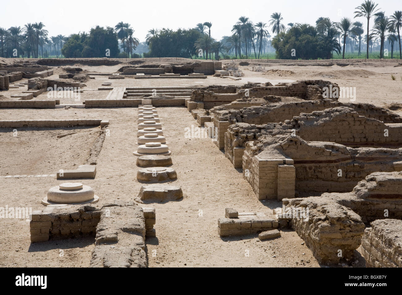 The Northern Palace at Tell el-Amarna also known as Akhetaten Stock ...