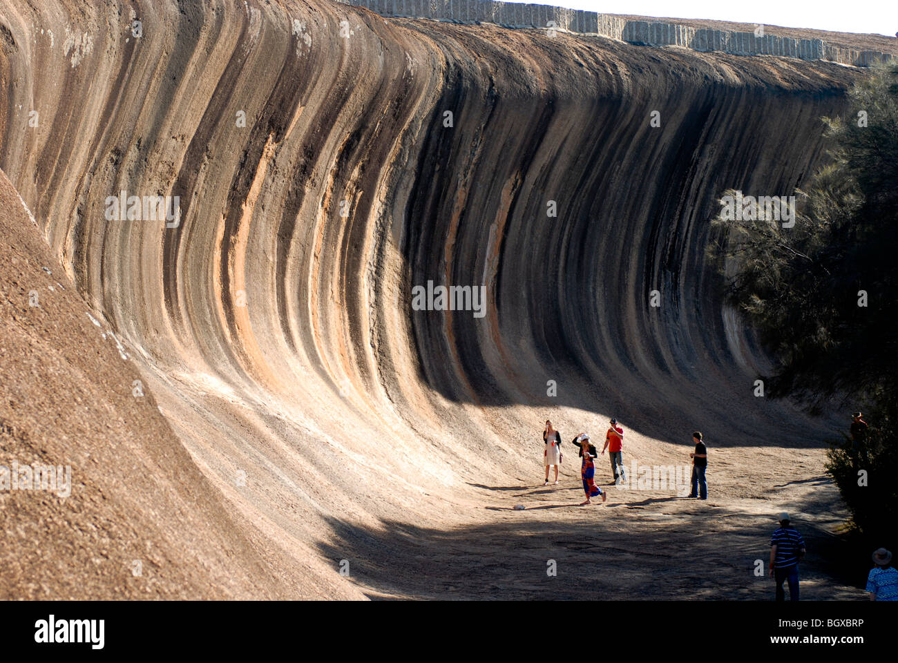 Wave Rock in Western Australia Stock Photo - Alamy
