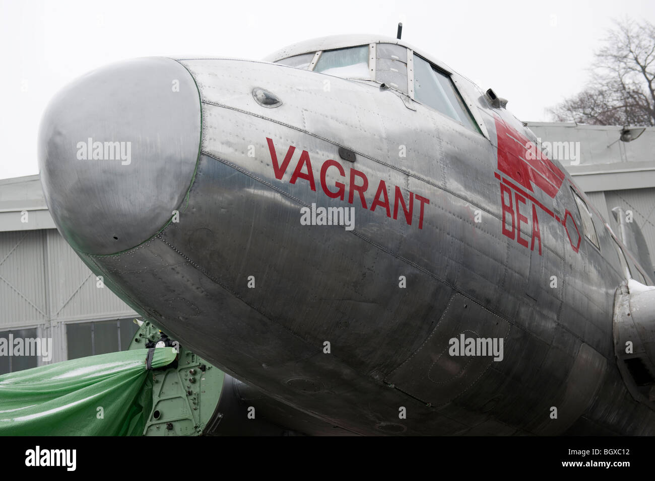 Vickers Viking Mk I 'Vagrant' Registration G-AGRU on display at ...