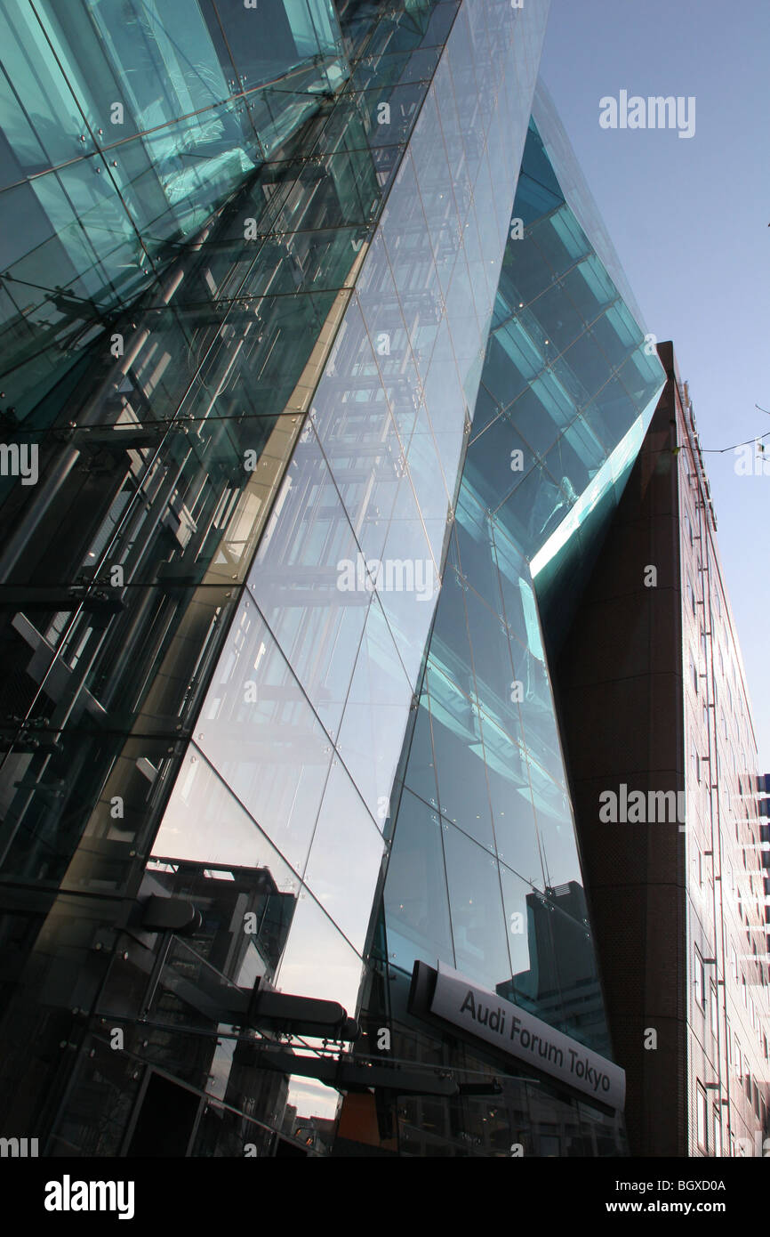 Modern architecture tokyo audi building hi-res stock photography and ...