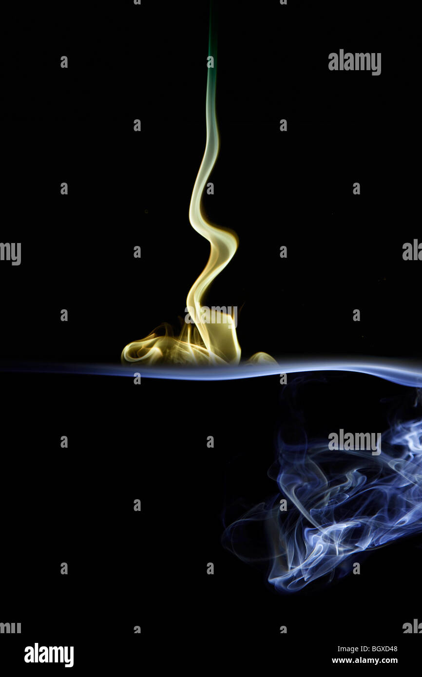 artistic colorful smoke Stock Photo - Alamy
