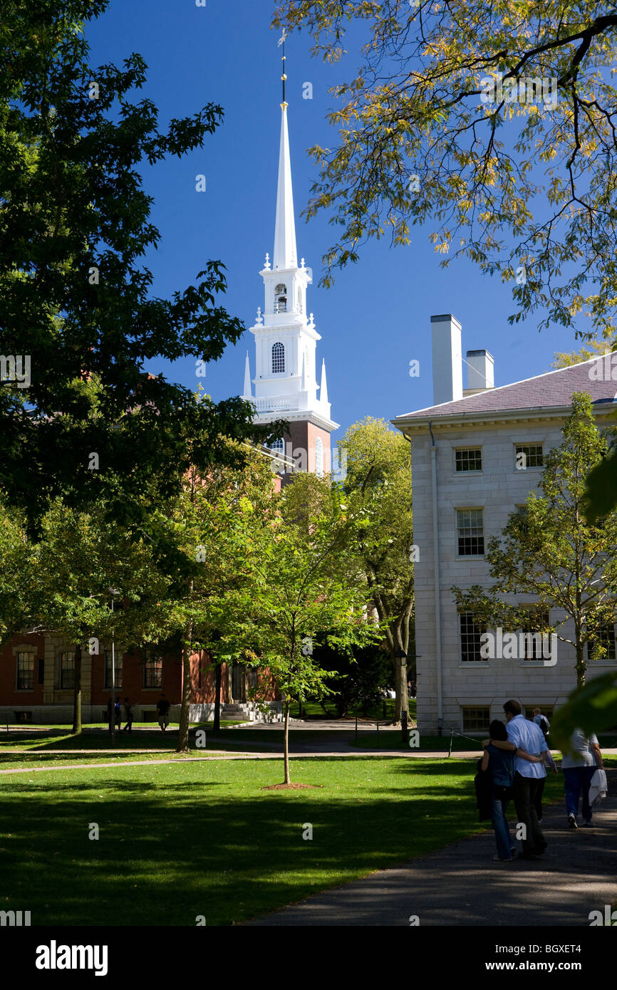 Harvard University Campus, Cambridge, Massachusetts, USA Stock Photo ...