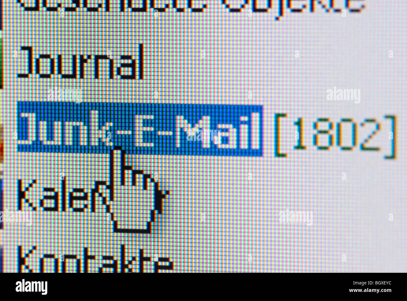 Electronic junk mail hi-res stock photography and images - Alamy