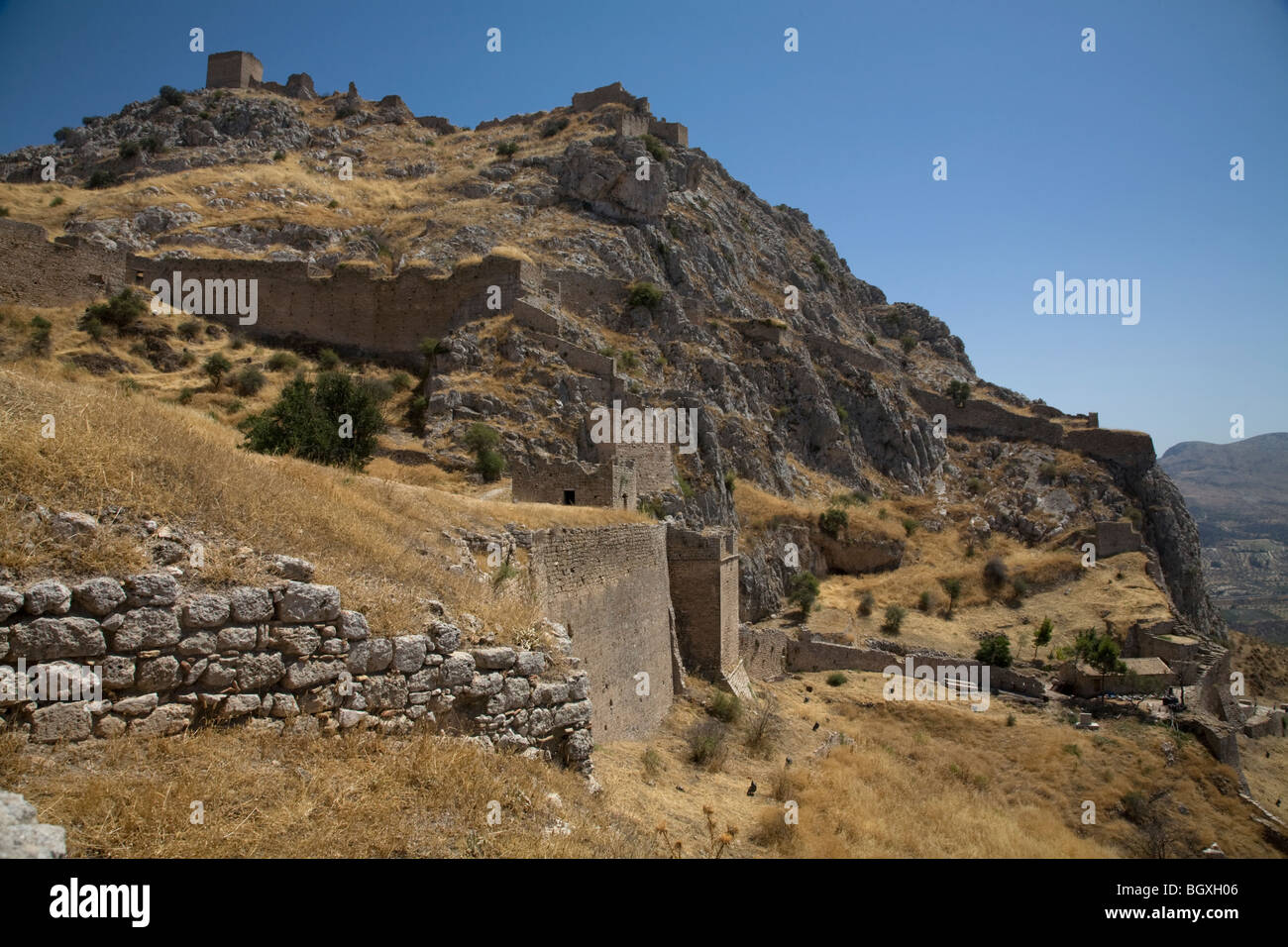 Acrocorinth castle hi-res stock photography and images - Alamy