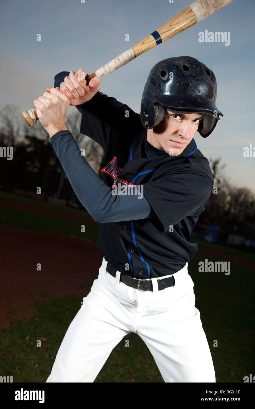 Baseball bats helmets hi-res stock photography and images - Alamy