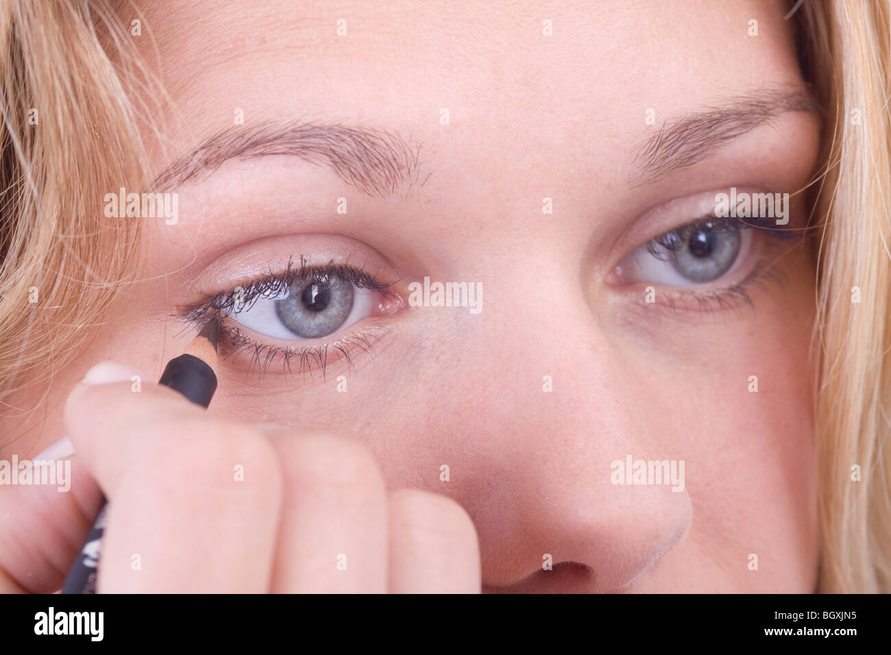 Kajal eyes hi-res stock photography and images - Alamy