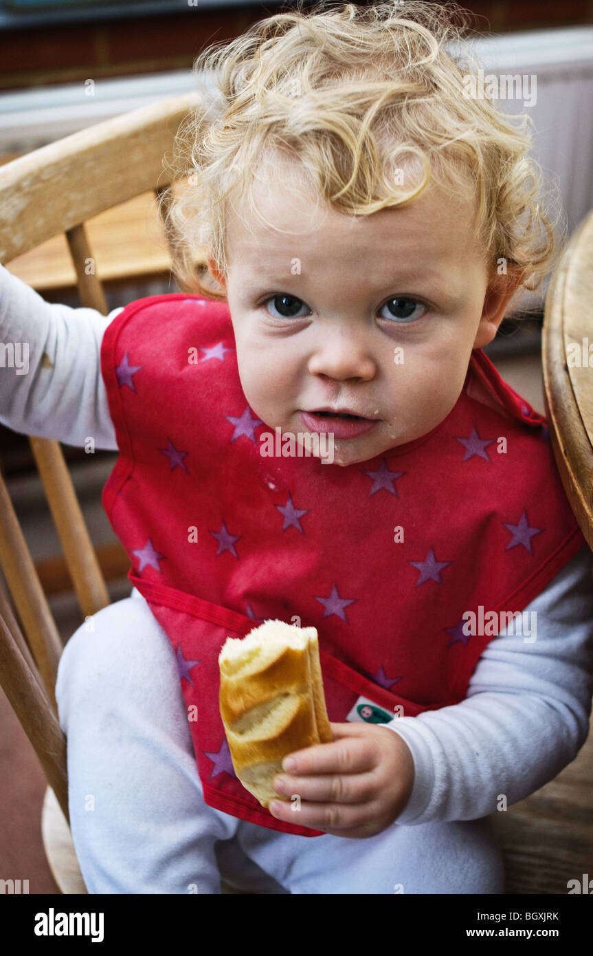 Boy snack ham hi-res stock photography and images - Alamy