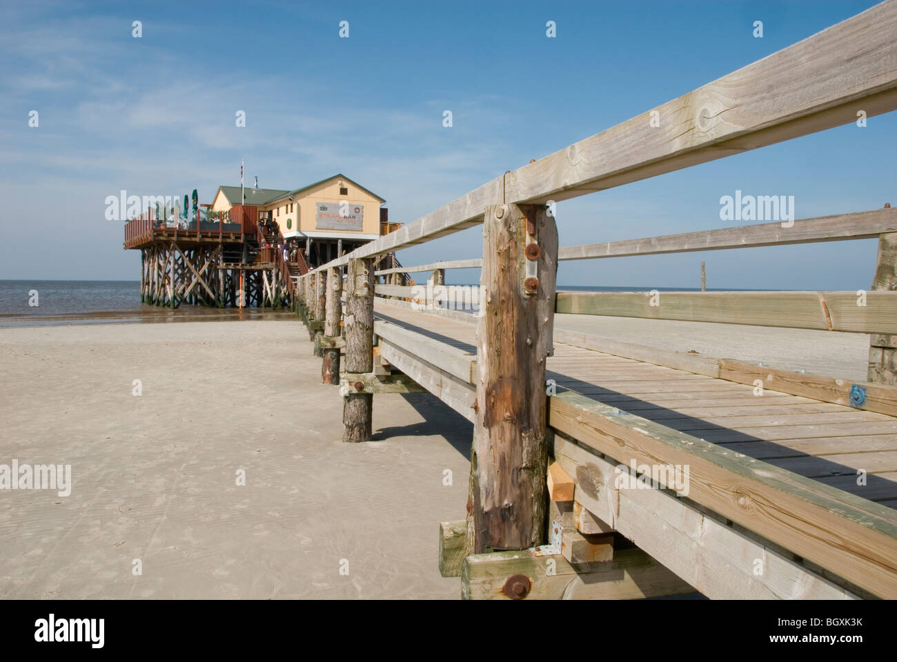 Buildings on stilts Stock Photo - Alamy