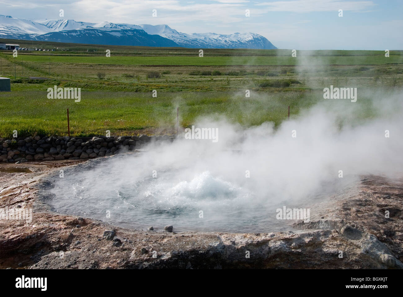 Geyser geothermal area hi-res stock photography and images - Alamy