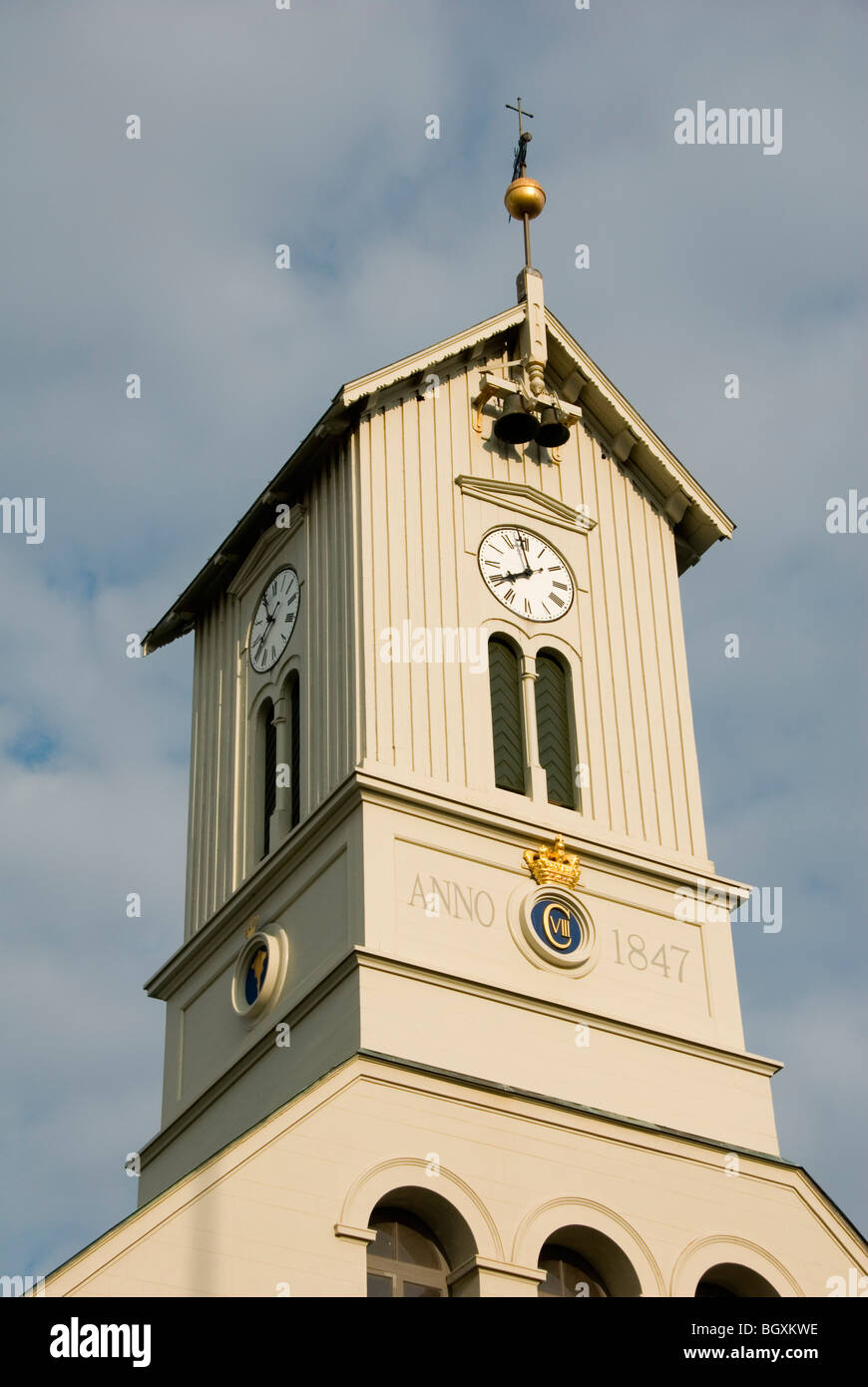 Wooden churches with bell towers hi-res stock photography and images ...
