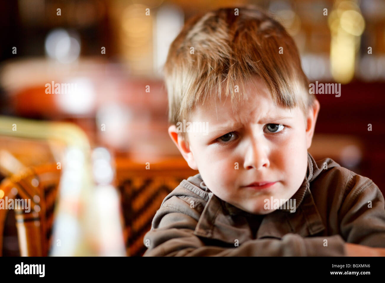 Evil boy hi-res stock photography and images - Alamy