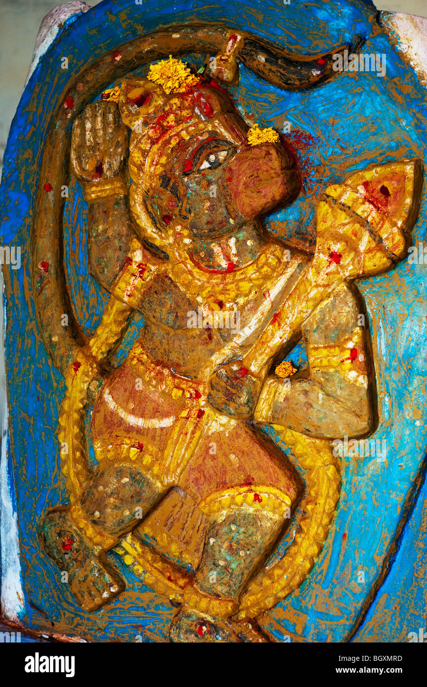 Hanuman temple statue monkey god hi-res stock photography and images ...