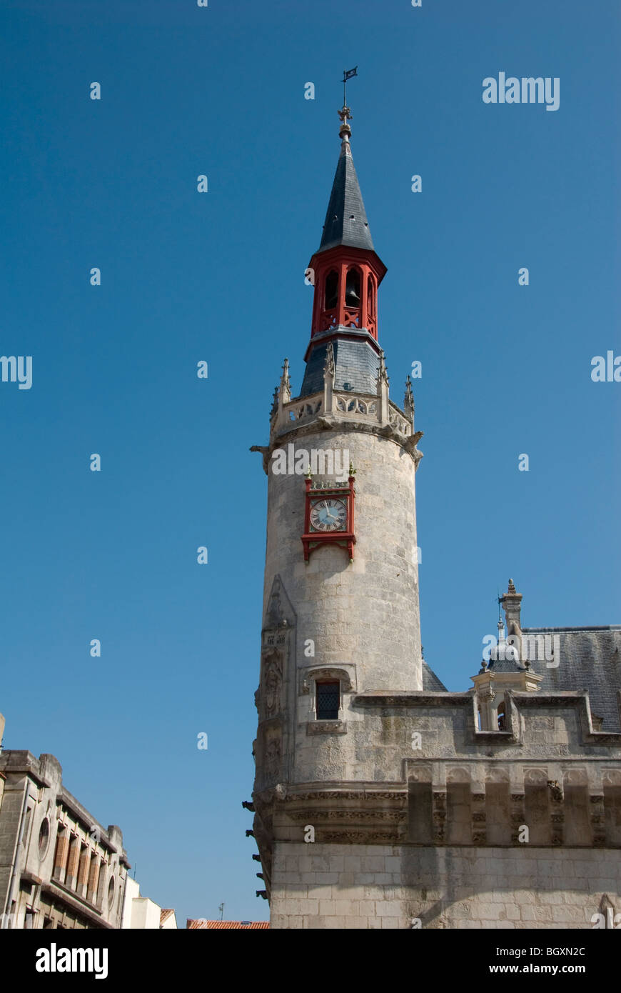 Town Hall Tower Stock Photo - Alamy
