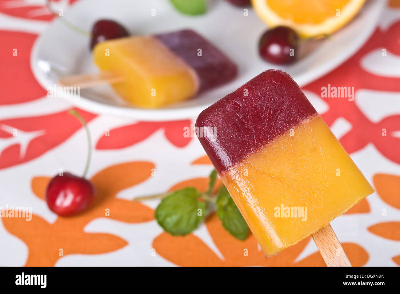 Fruit juice ice cream hi-res stock photography and images - Alamy
