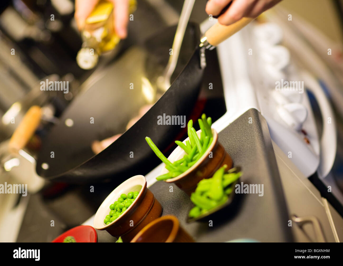 Woks up hi-res stock photography and images - Alamy